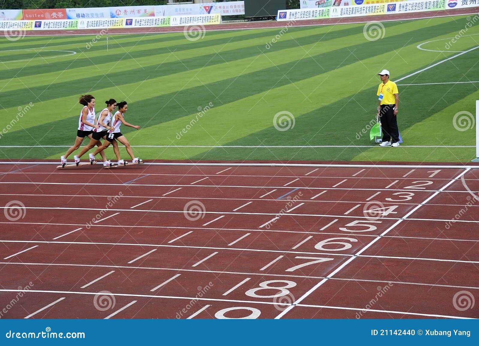 Sports Meet,board Shoe Games Editorial Image - Image of contest ...