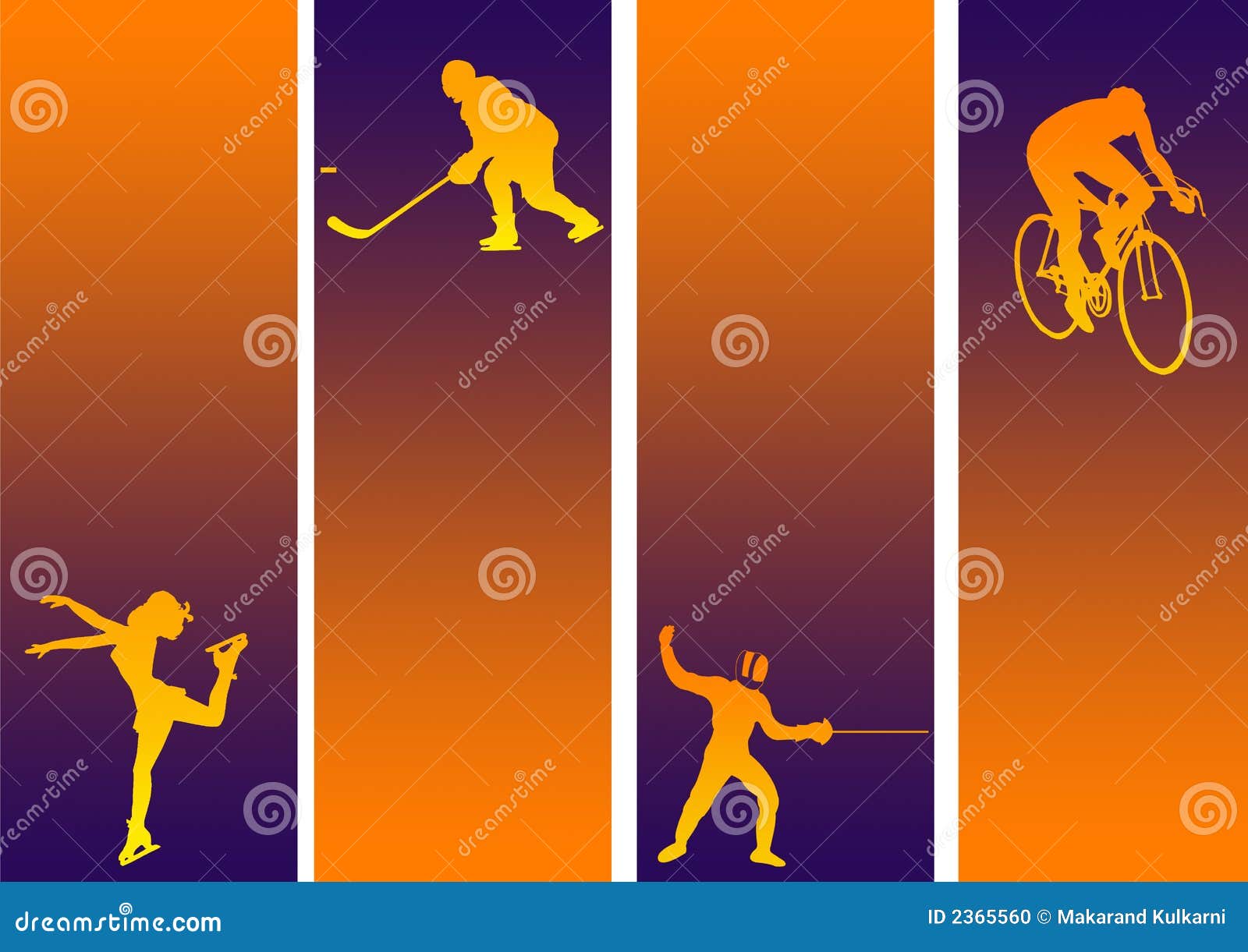Sports mix stock illustration. Illustration of athletic - 2365560