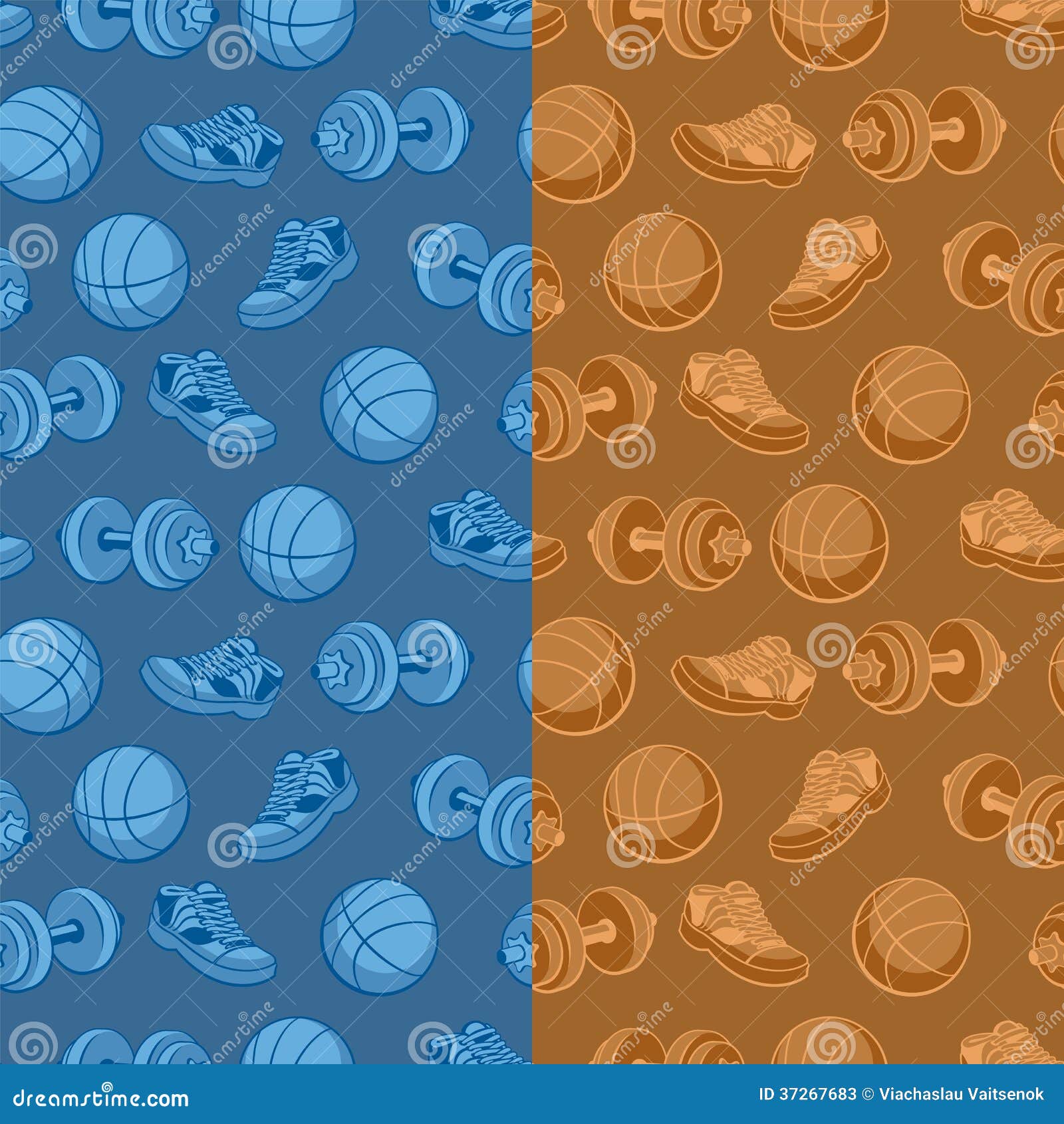 Sports pattern stock vector. Illustration of graphic - 37267683