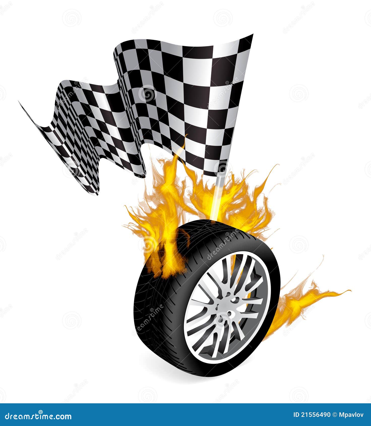 Racing Tire Clipart