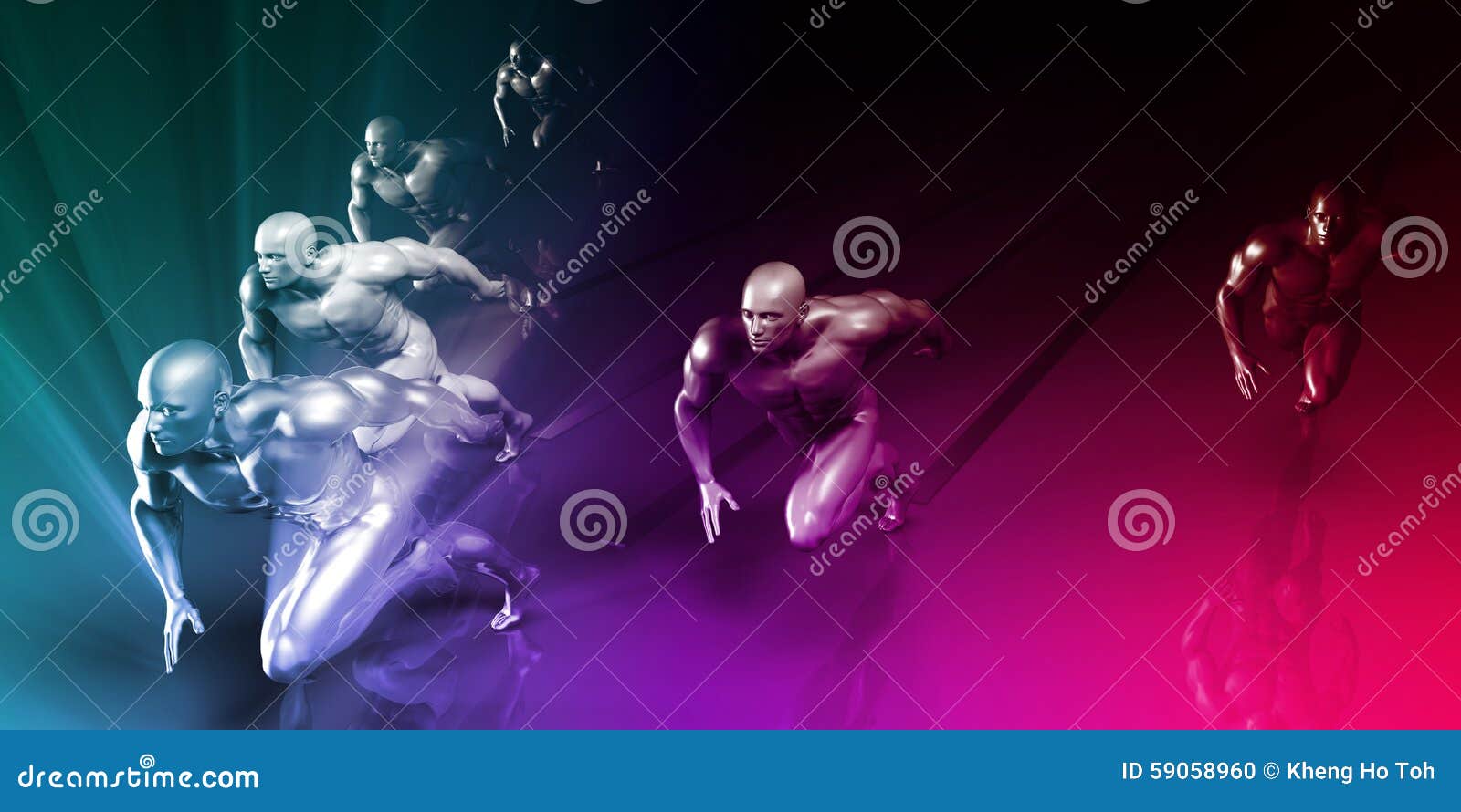 Sports Science stock illustration. Illustration of sprinter - 59058960