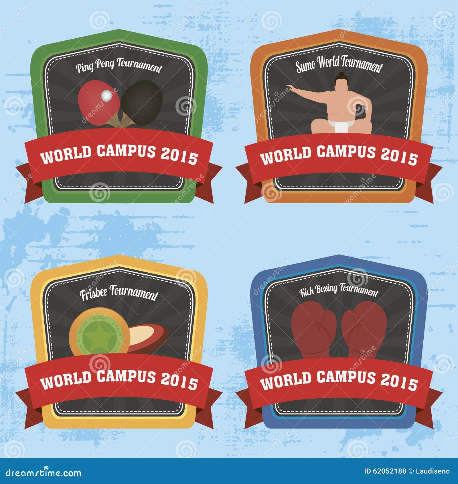 Sports stock vector. Illustration of blue, decoration - 62052180