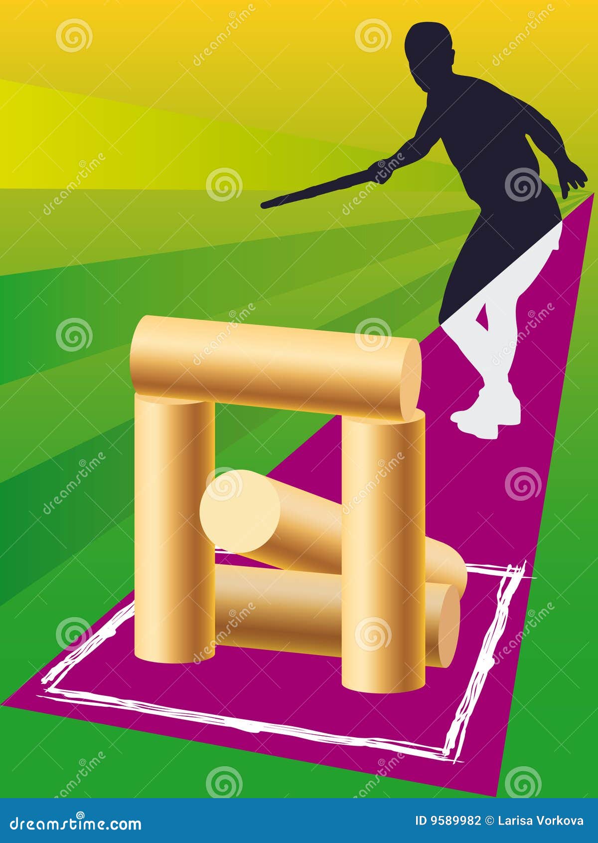 3d Cylinders Human Face Royalty-Free Cartoon | CartoonDealer.com #26525351