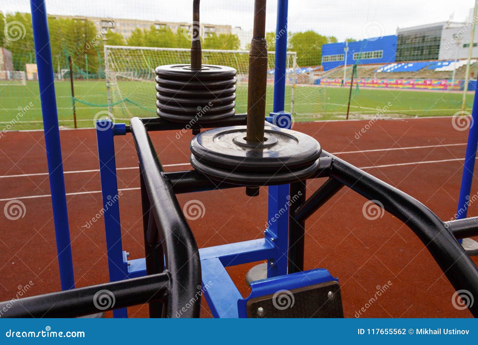 Sports Simulator for Strength Training Stock Photo - Image of health ...