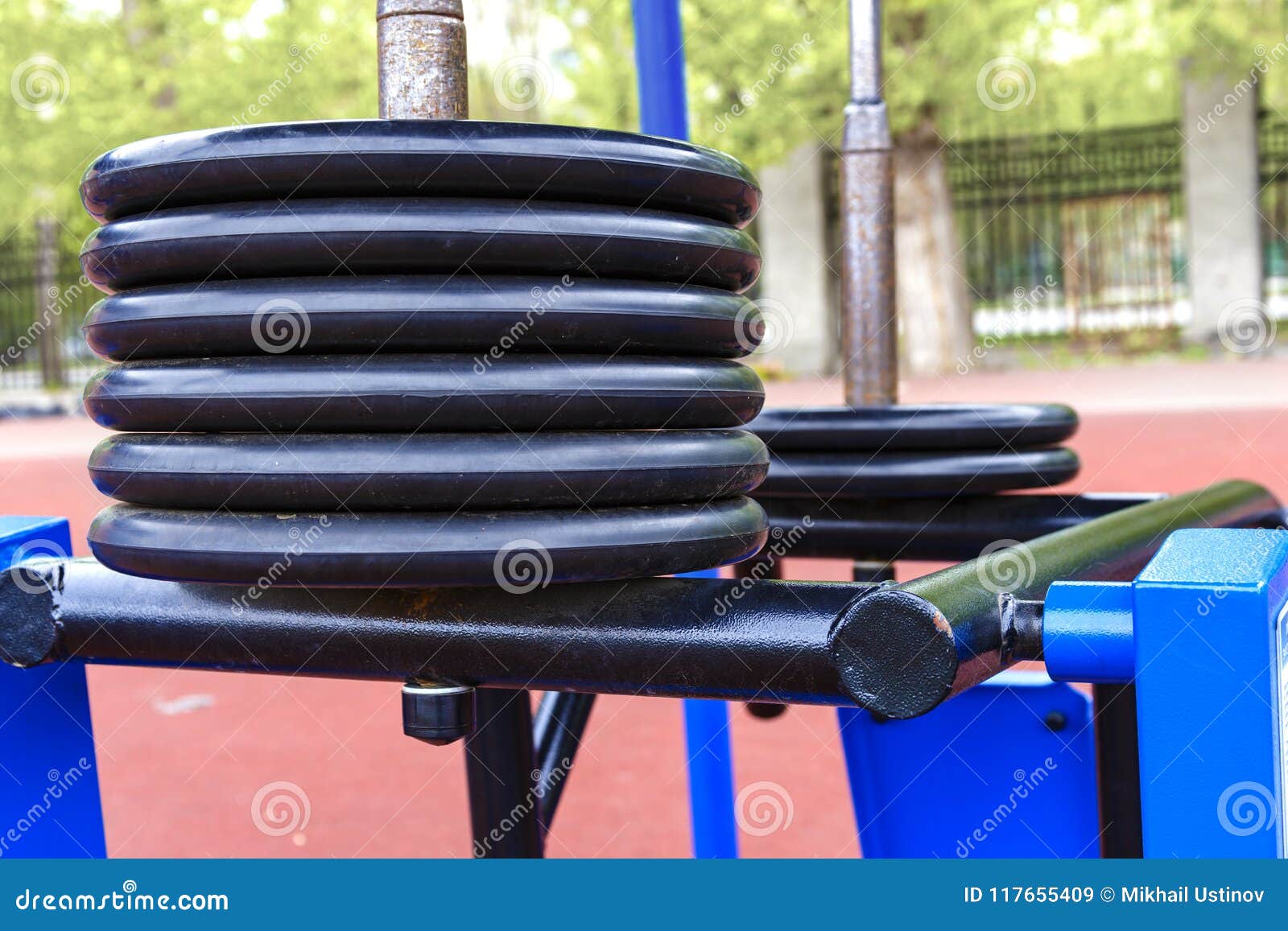 Sports Simulator for Strength Training Stock Image - Image of athlete ...