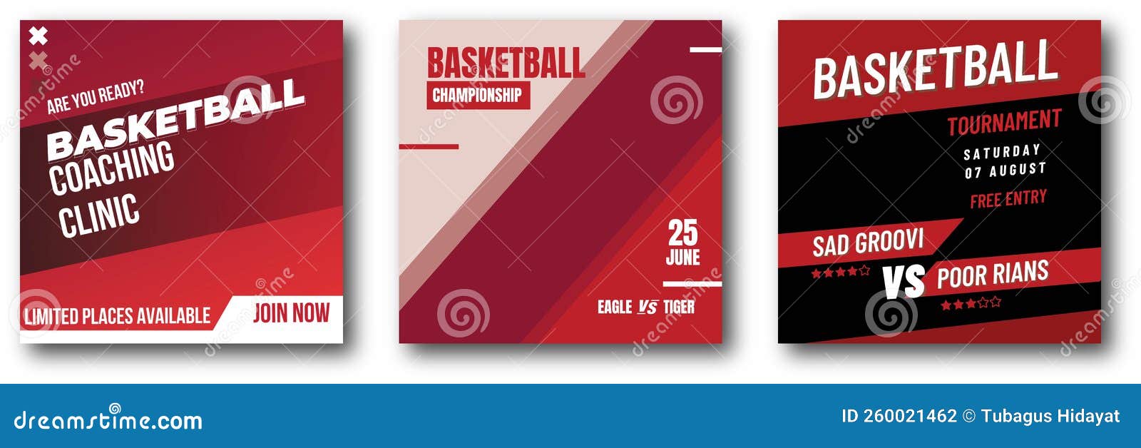 Sports Social Media Post Design Template Premium Vector Stock Vector ... Sports Social Media Post Design Template Premium Vector Stock Vector ...