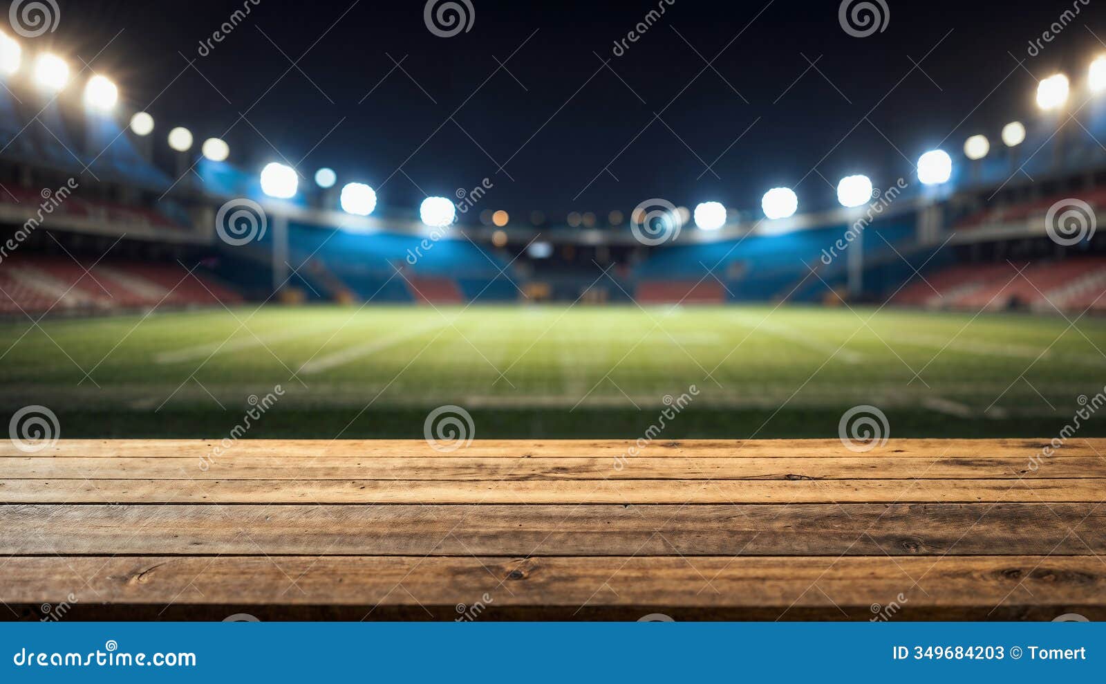 Sports Stadium and Empty Table Stock Image - Image of athlete, outdoor ...