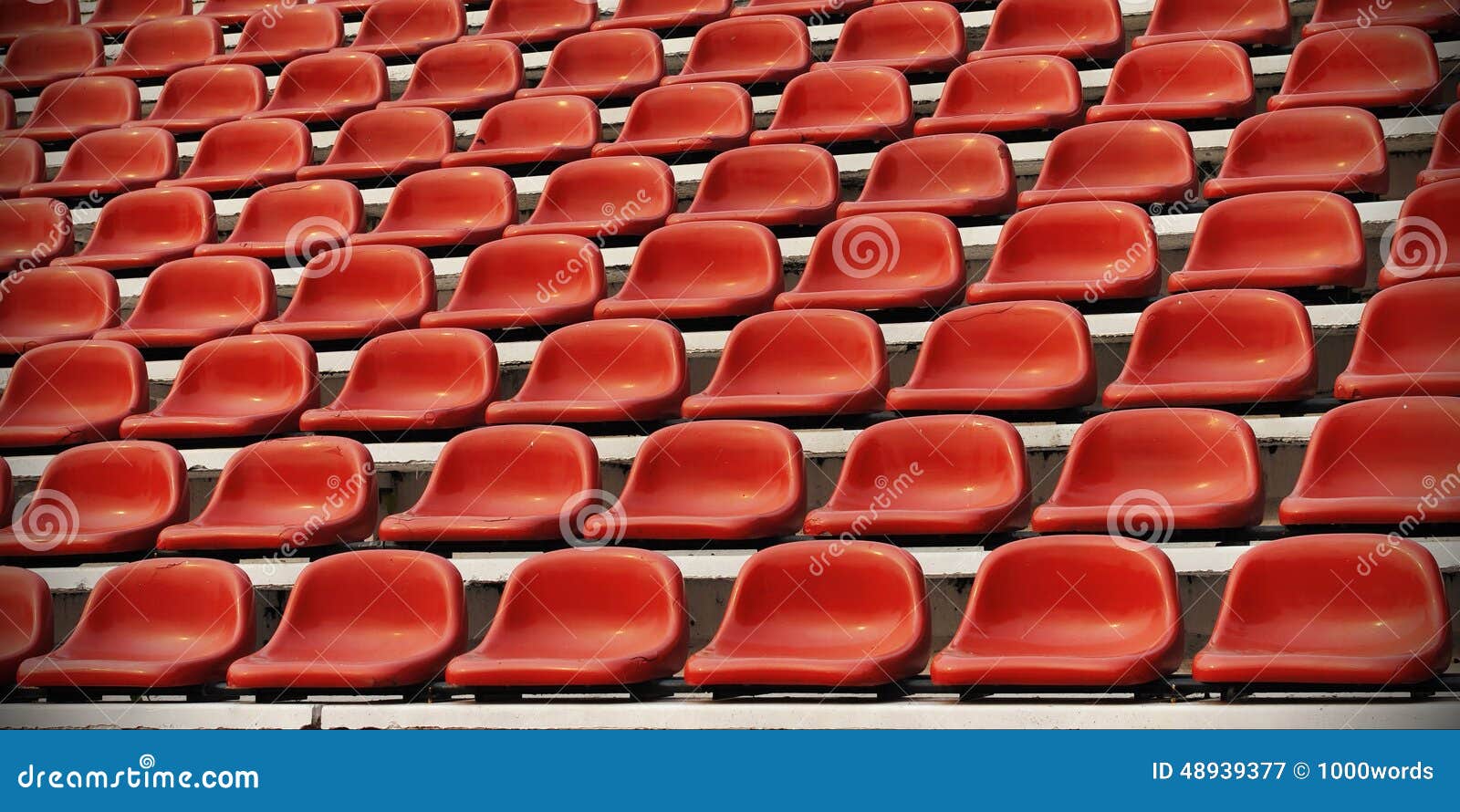 Sports Stadium Seating stock image. Image of football - 48939377