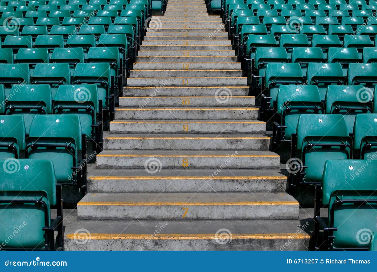 Sports stadium steps stock image. Image of exit, seat - 6713207