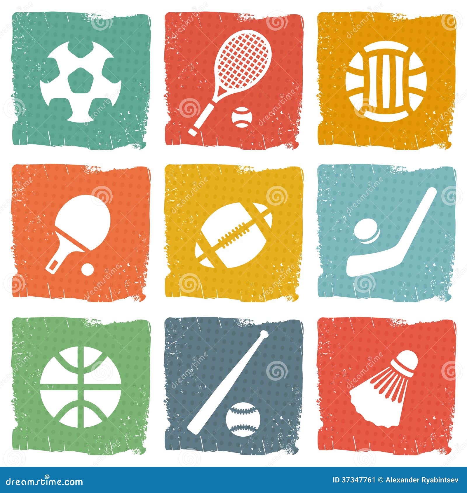 Sports theme icon set stock vector. Illustration of lifting - 37347761