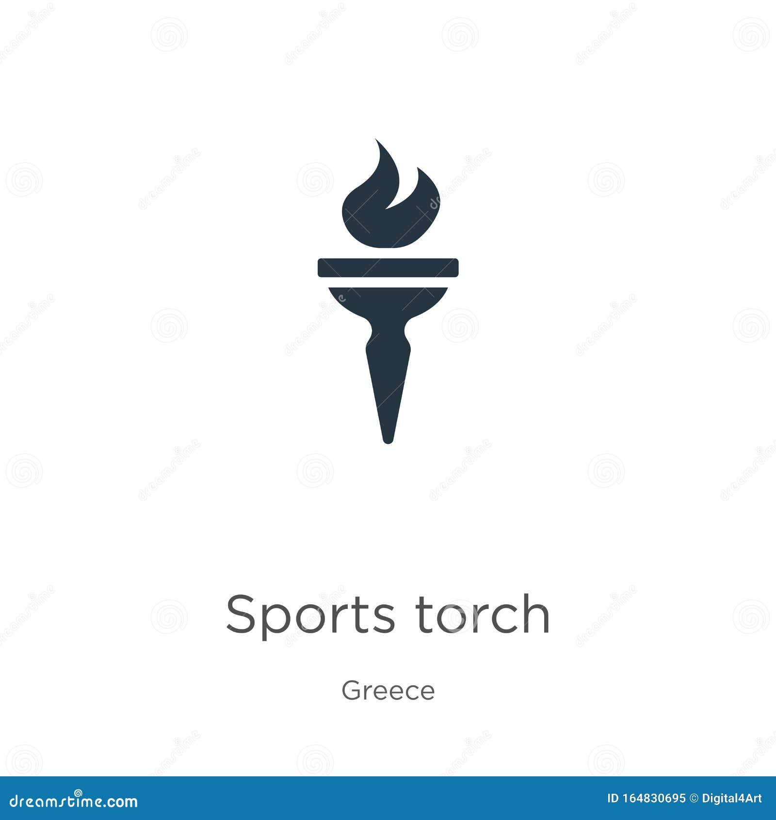 Sports Torch Icon Vector. Trendy Flat Sports Torch Icon from Greece ... Sports Torch Icon Vector. Trendy Flat Sports Torch Icon from Greece ...