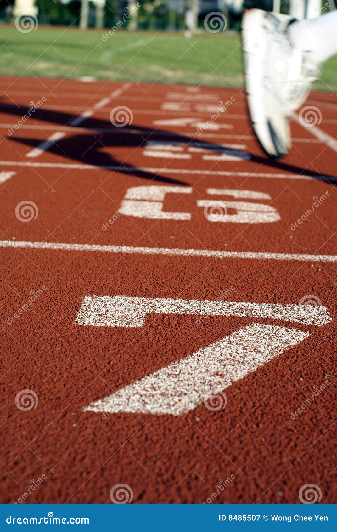 Sports track numbers stock image. Image of seven, speed - 8485507