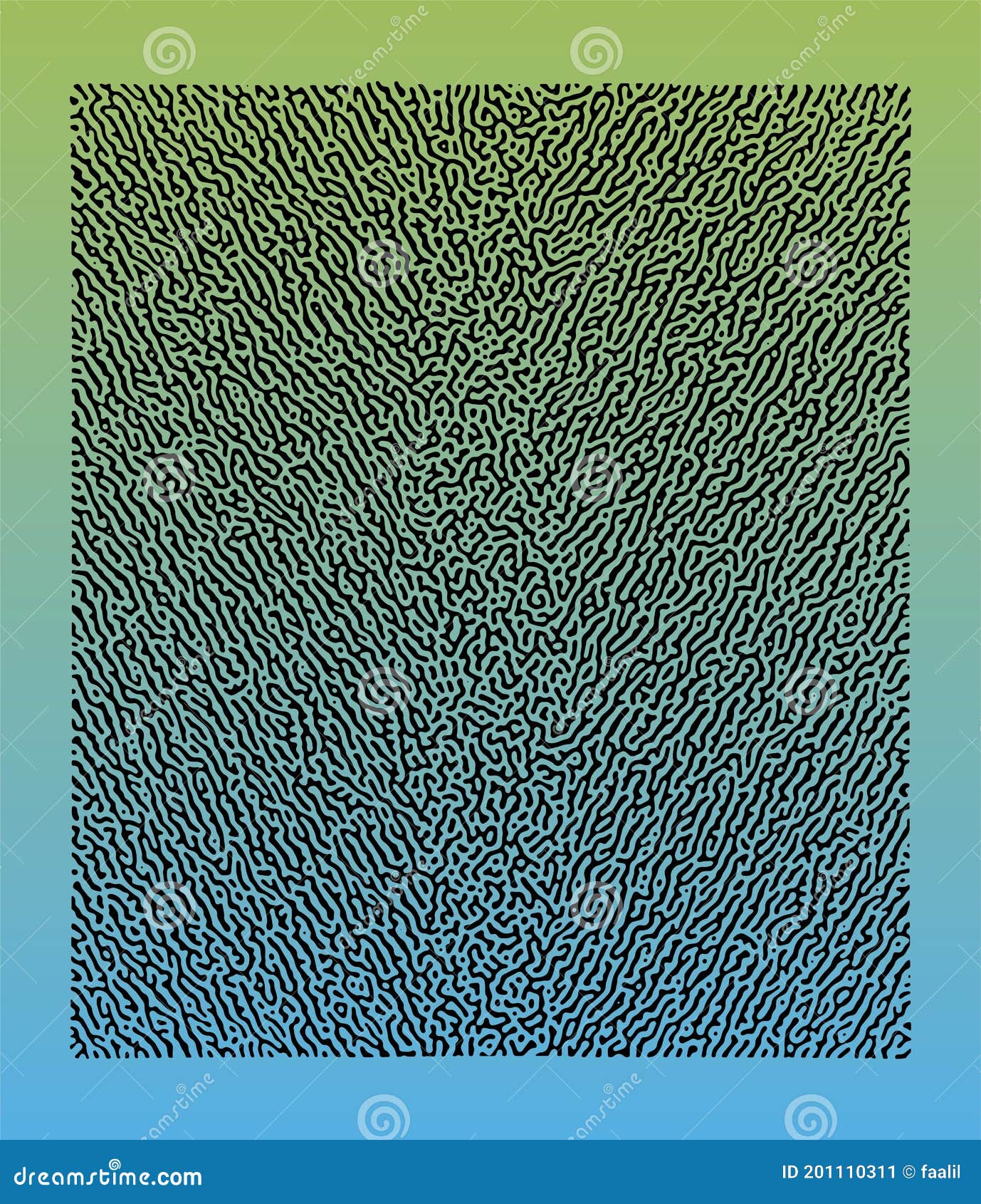 Reaction Diffusion or Turing Pattern Vector Design Caused by Reactionâ ...