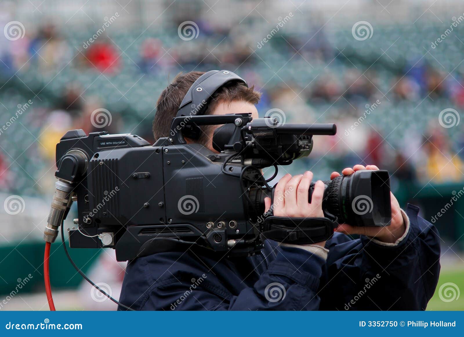 Sports Video stock photo. Image of look, camera, news - 3352750