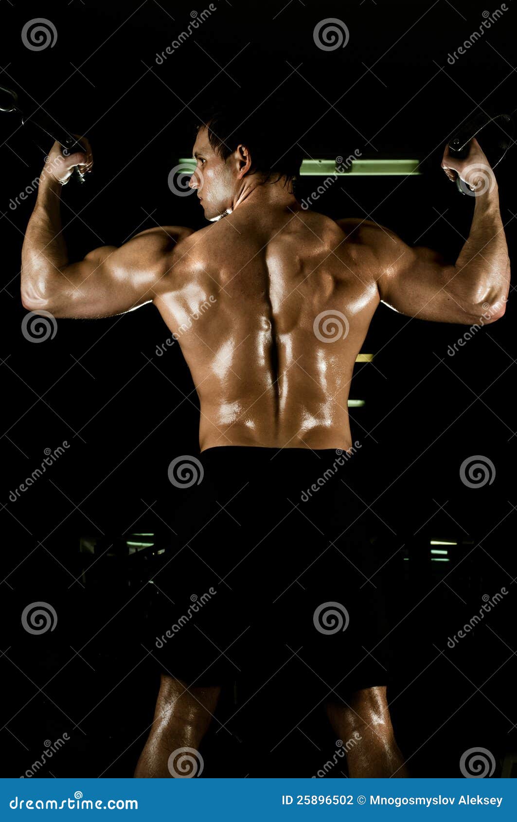 Sportsman stock photo. Image of athletics, exercising - 25896502