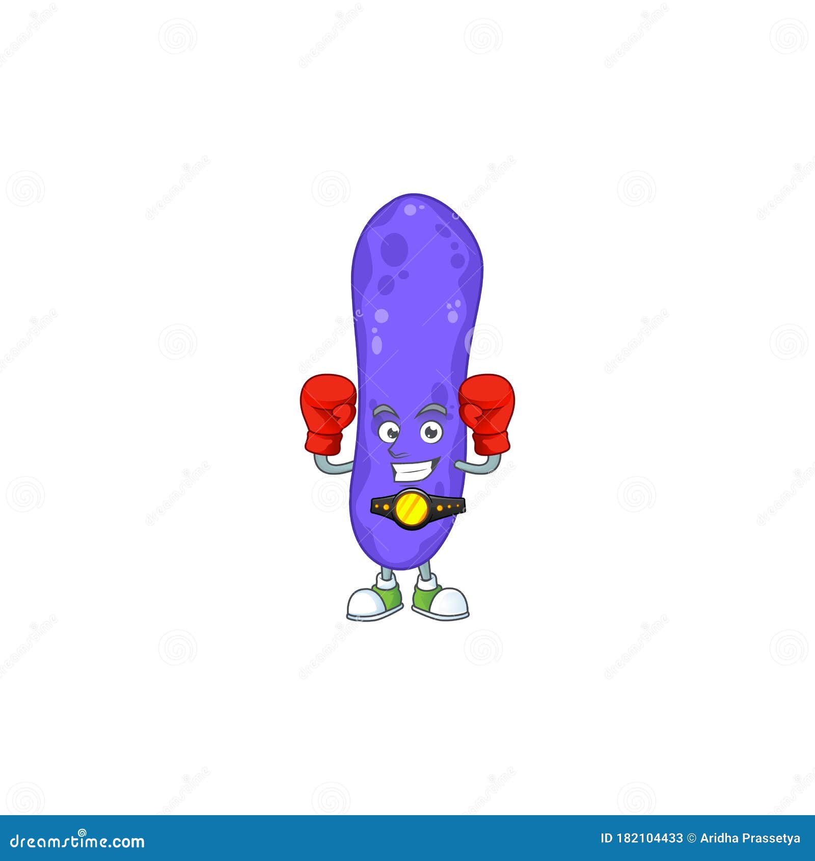 Sporty Escherichia Coli Bacteria Cartoon Character Design With Barber ... Sporty Escherichia Coli Bacteria Cartoon Character Design With Barber ...