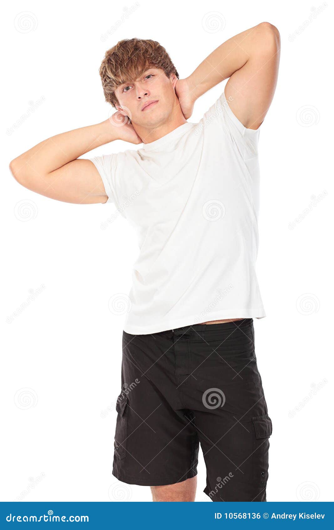 Sporty guy stock photo. Image of sporty, summer, good - 10568136