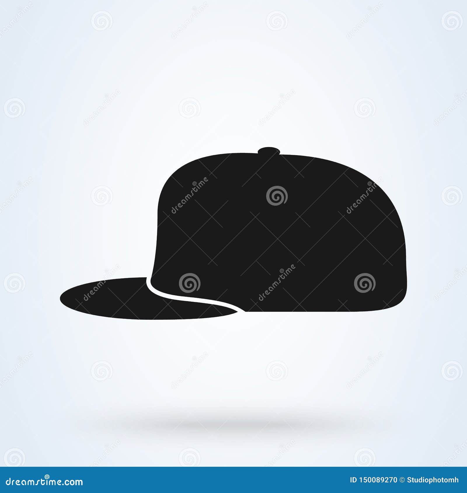 Sporty Hat, Cap Simple Vector Modern Icon Design Illustration Stock ...