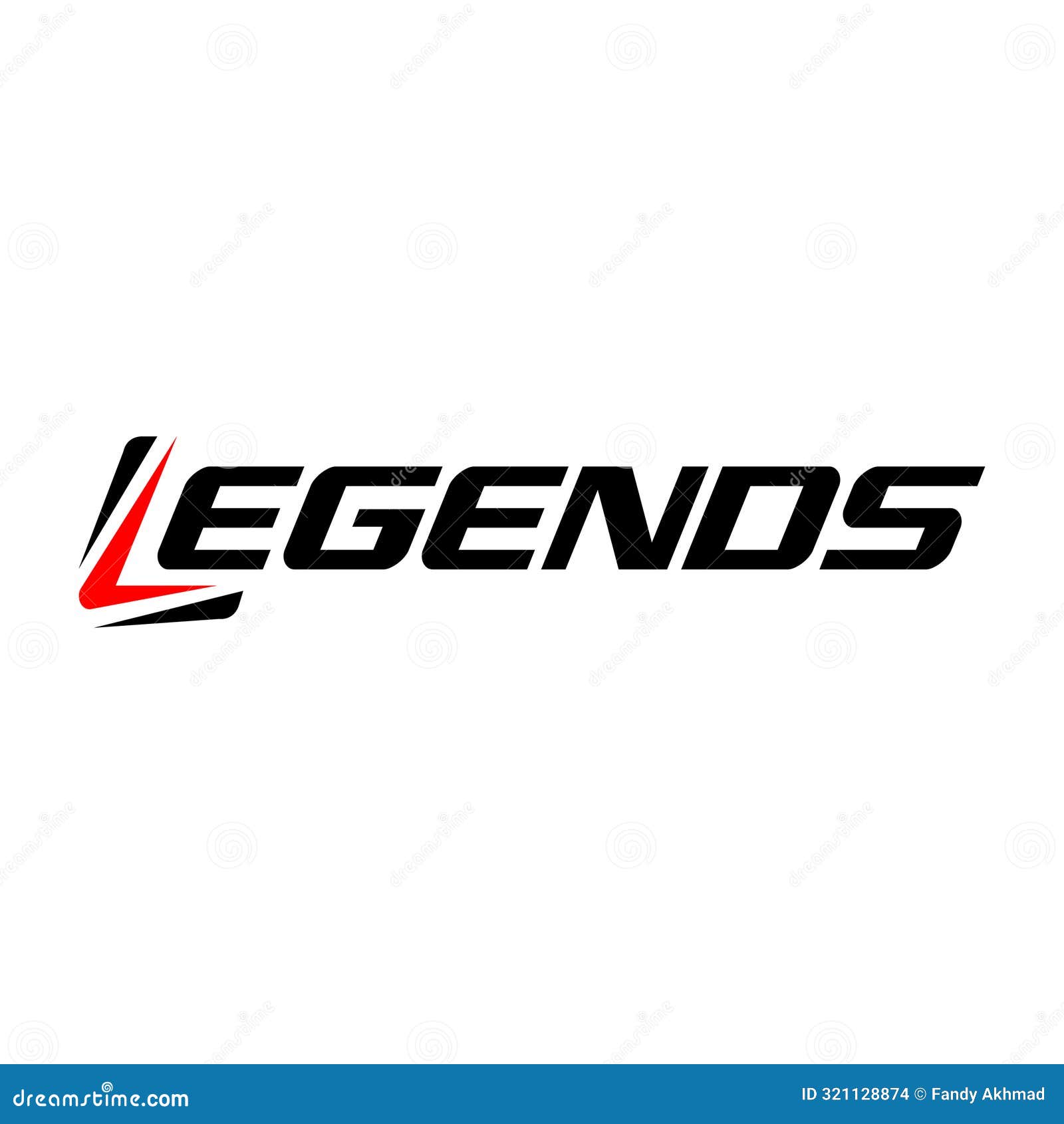 Sporty Lettering Emblem Legend Logo Vector Typography Concept Design ...
