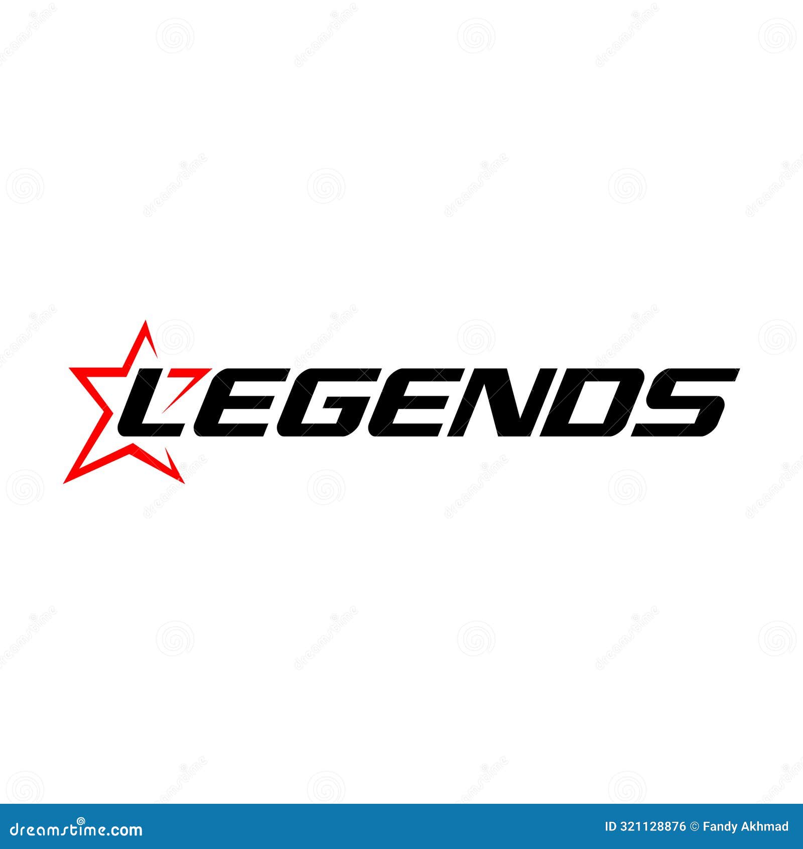 Sporty Lettering Emblem Legend Logo Vector Typography Concept Design ...