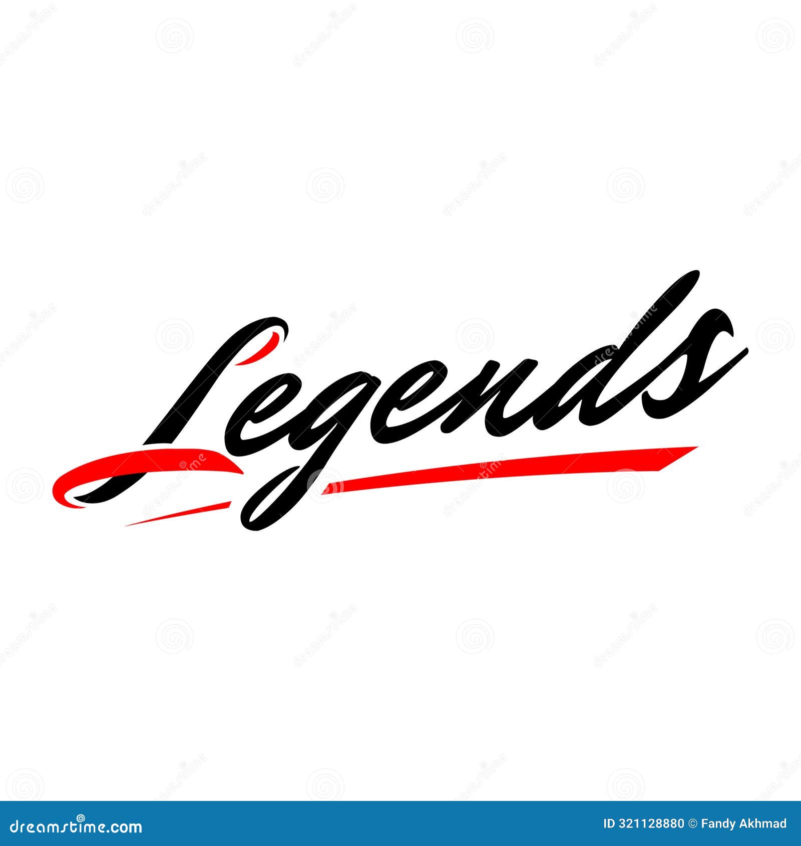 Sporty Lettering Emblem Legend Logo Vector Typography Concept Design ...