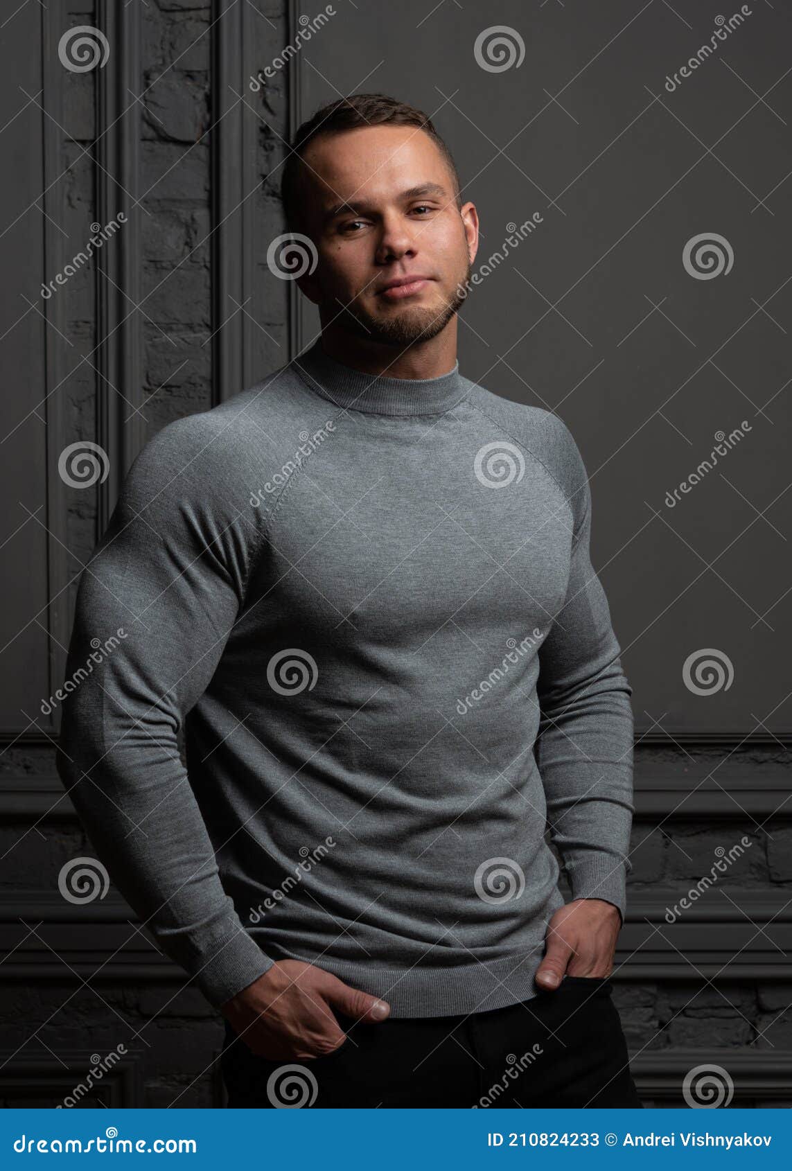 Sporty male model stock image. Image of fitness, diet - 210824233