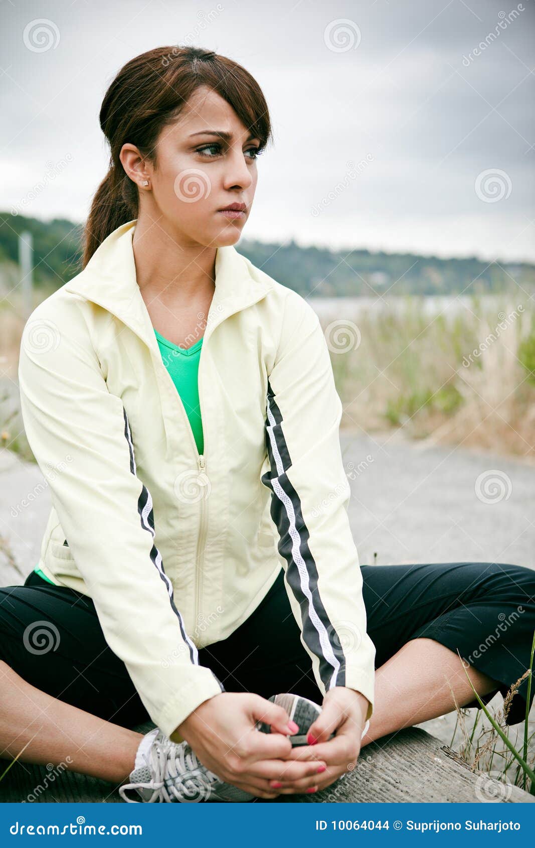 Sporty woman stock photo. Image of park, athlete, lifestyle - 10064044