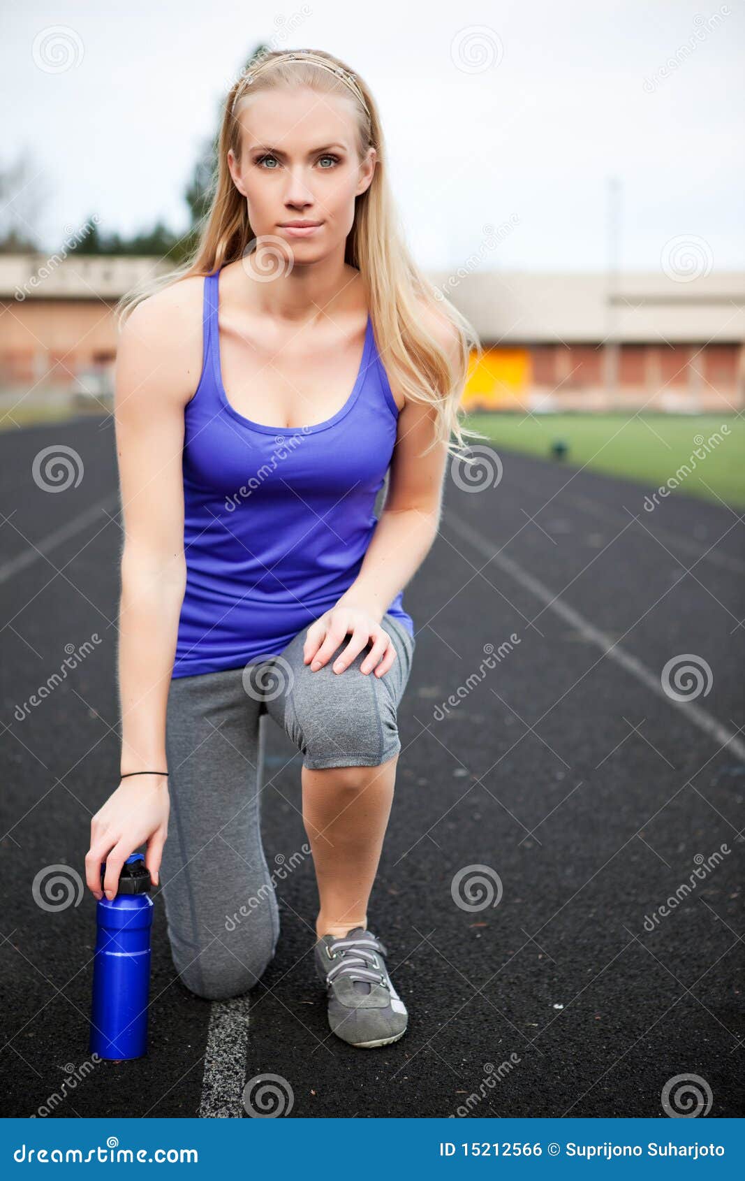 Sporty woman stock photo. Image of active, copyspace - 15212566