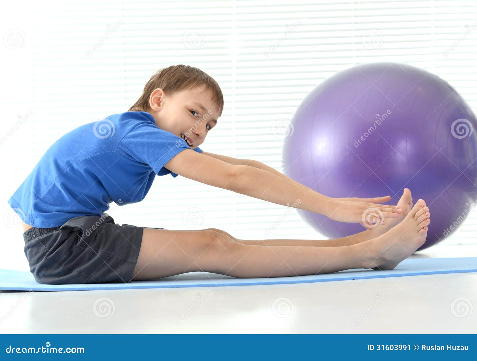 Sporty Young Boy Stock Image - Image: 31603991