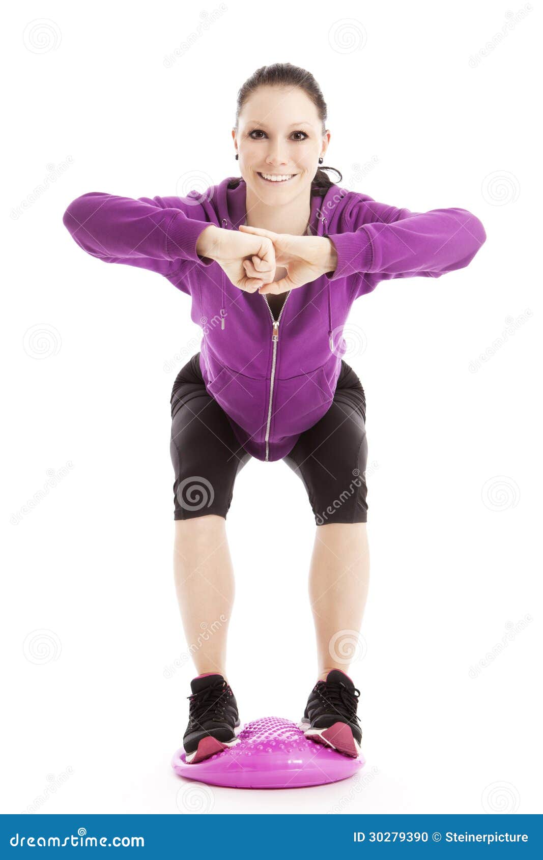 Female athlete balancing stock photo. Image of aerobic - 30279390
