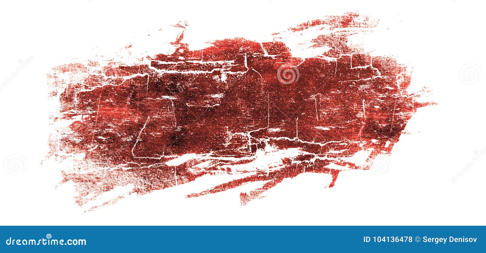 A Spot Of Blood Set. Stains Blood Splatter. Vector Illustration On ...
