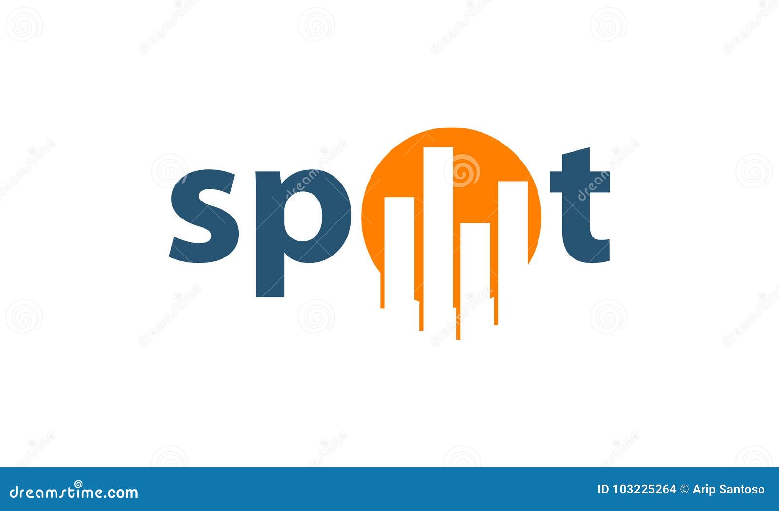 Spot Business stock vector. Illustration of media, network - 103225264