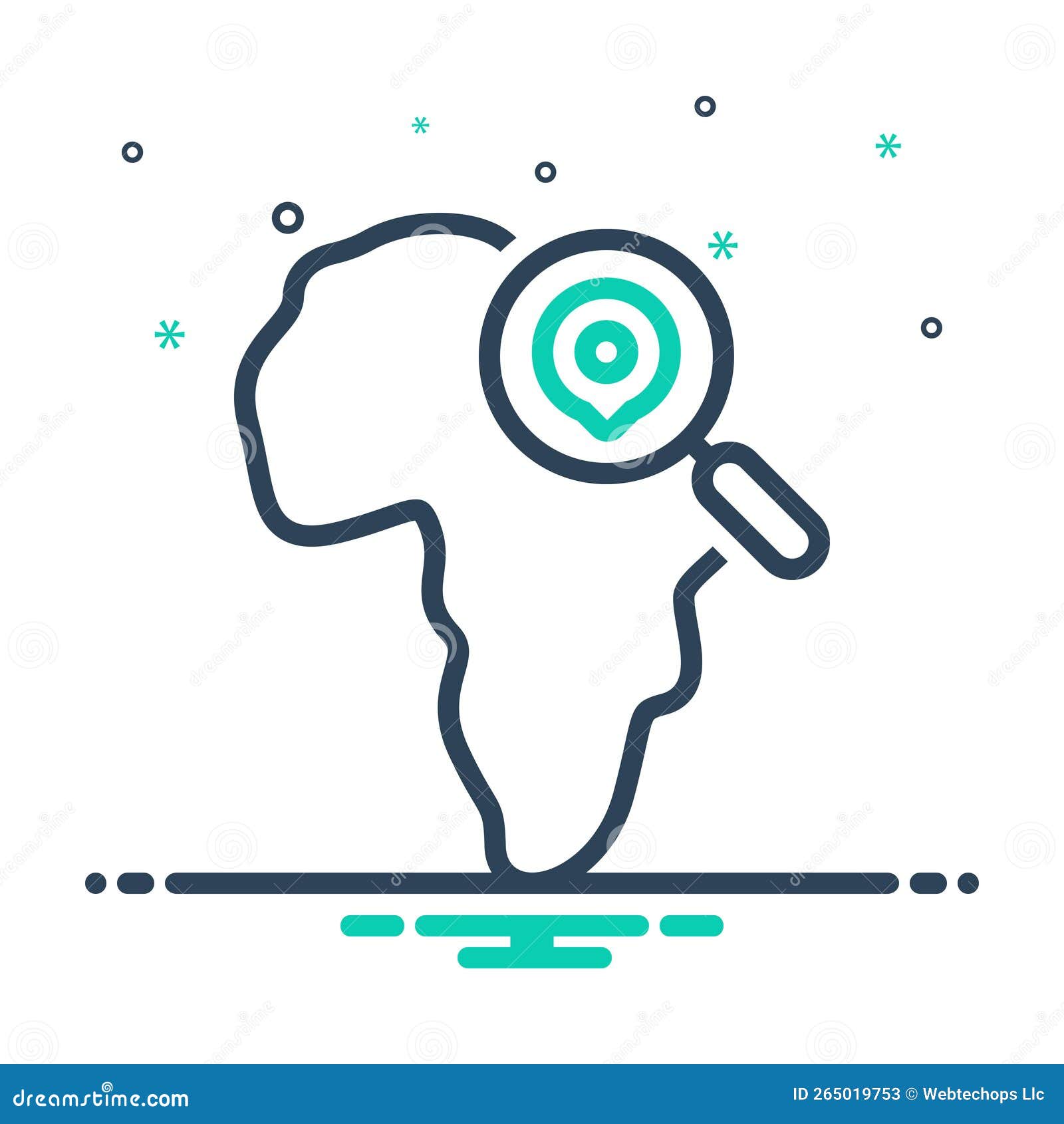 Map Pin Spot Location Icon Vector Illustration | CartoonDealer.com ...