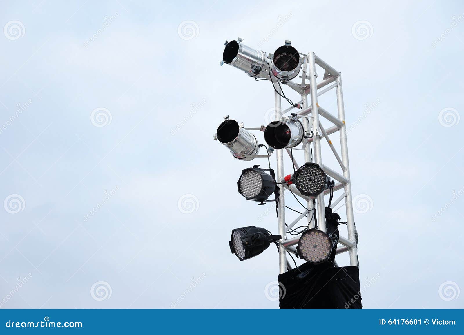 Spot light stock image. Image of setting, equipment, hanging - 64176601