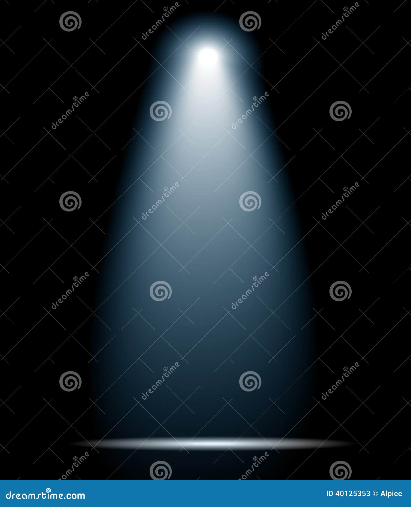 Spot light stock vector. Illustration of optic, party - 40125353