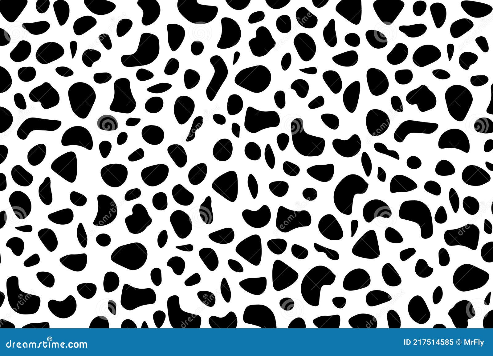 Spot Print Texture, Cow Skin Pattern, Vector Illustration Stock Vector ...