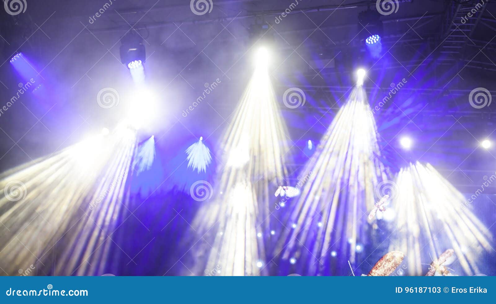 Spot Stage Lights at Concert Stock Image - Image of event, light: 96187103