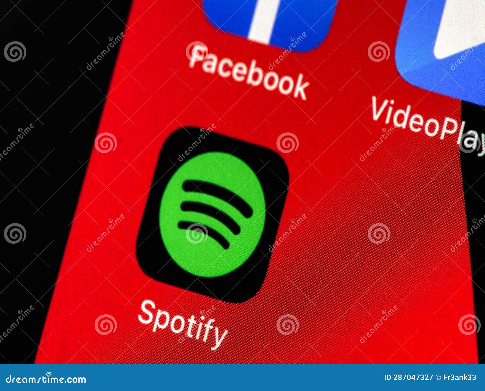 Spotify App On Smartphone Entertainment Apps Listen To Music Spotify ...