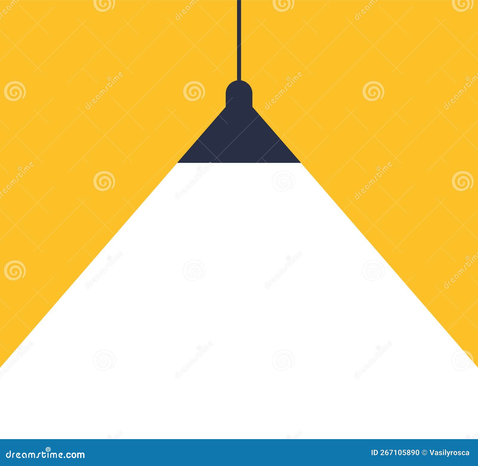 Spotlight Banner Vector Yellow Background Business Design Office ...