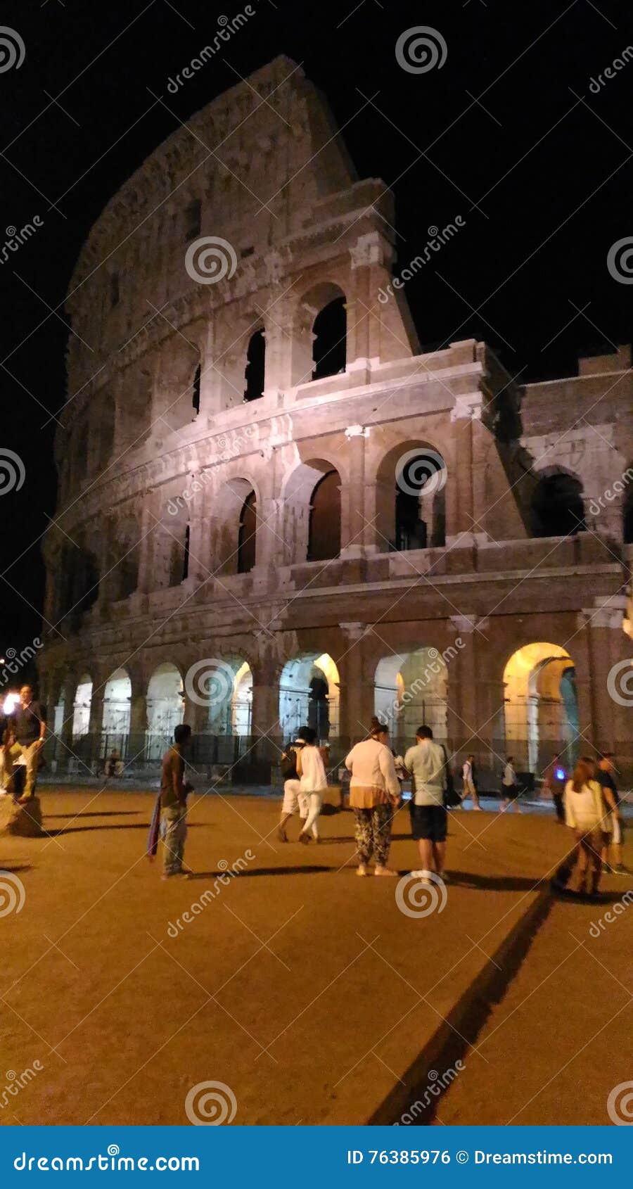 Spotlight editorial photo. Image of outer, rome, walls - 76385976