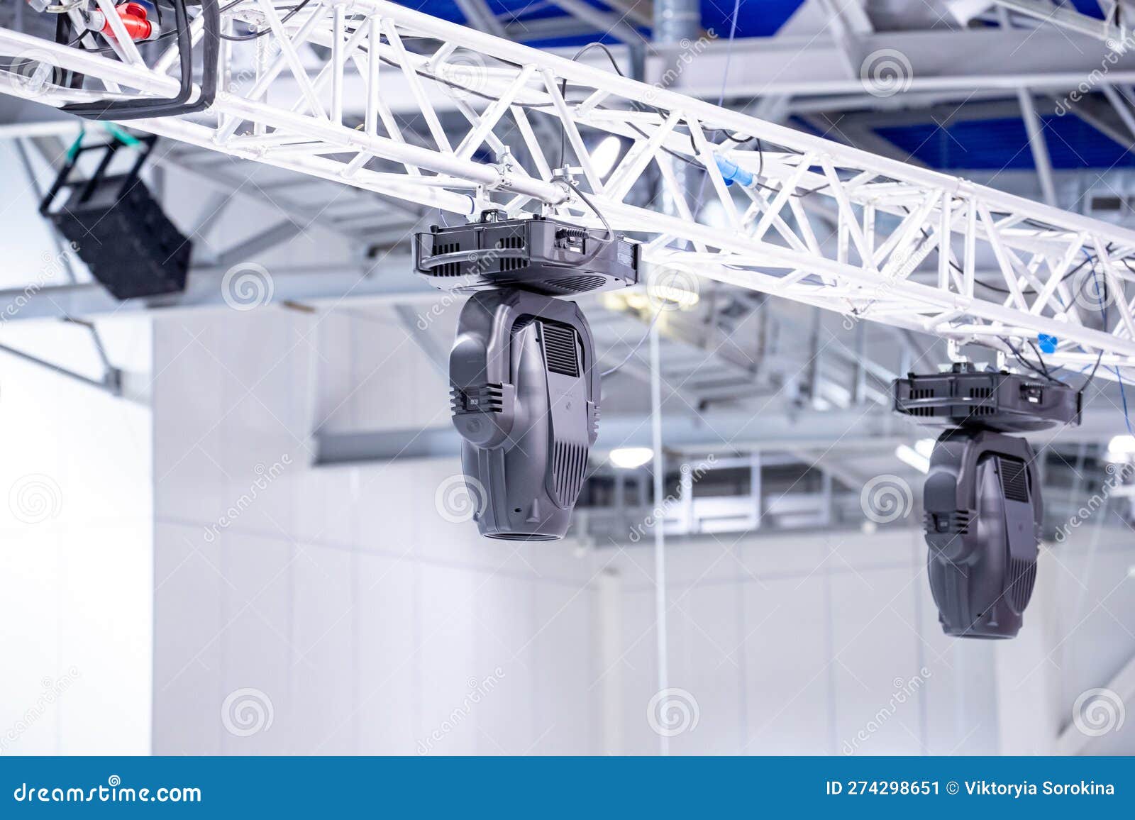 Spotlight Designed by Lighting Engineer, Projection Lamp Stock Image ...