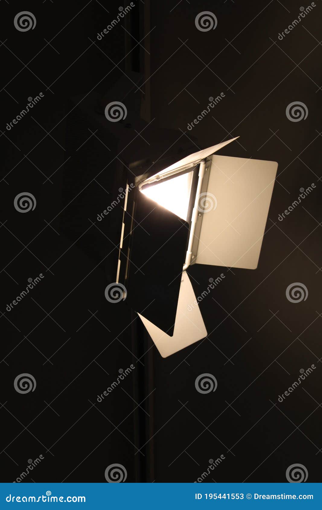 Spotlight With Directional Light With A Fresnel Lens, Halogen Lamp And ...