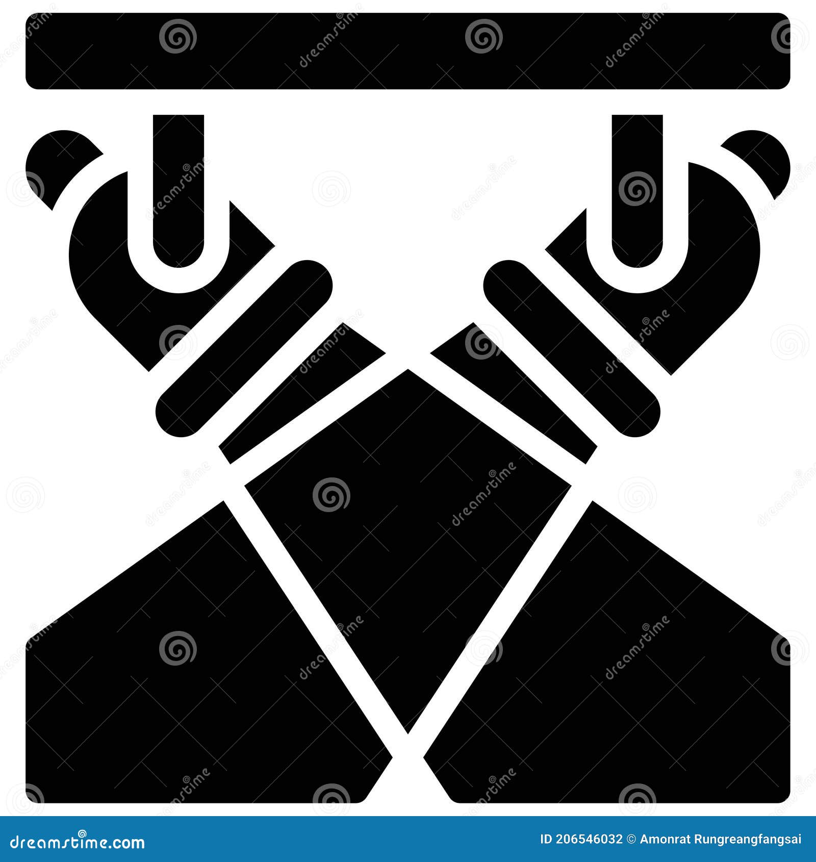 Spotlight Icon, Birthday Party Related Vector Illustration Stock Vector ...