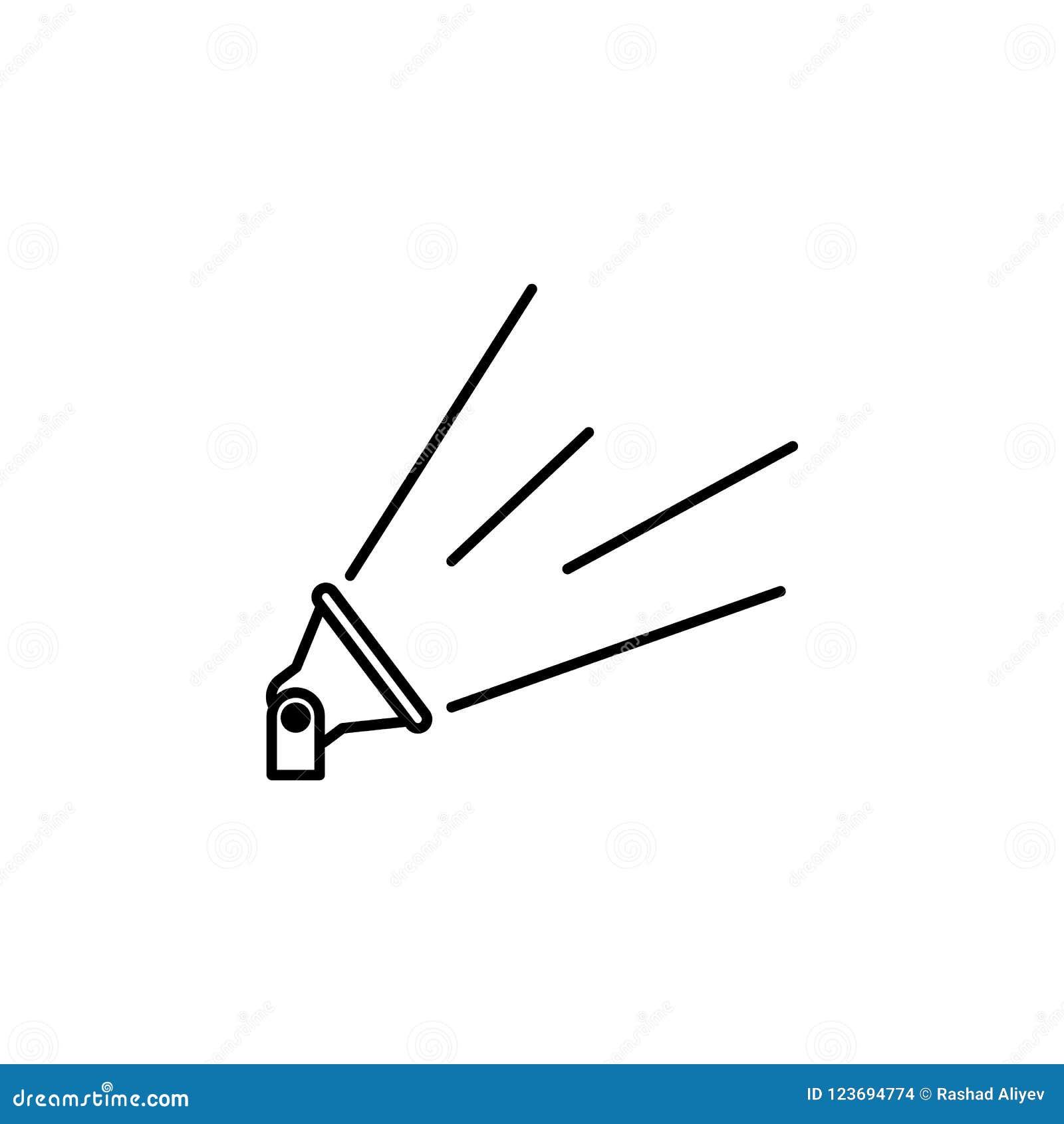 Spotlight Icon. Element of Lighting Icon for Mobile Concept and Web ...