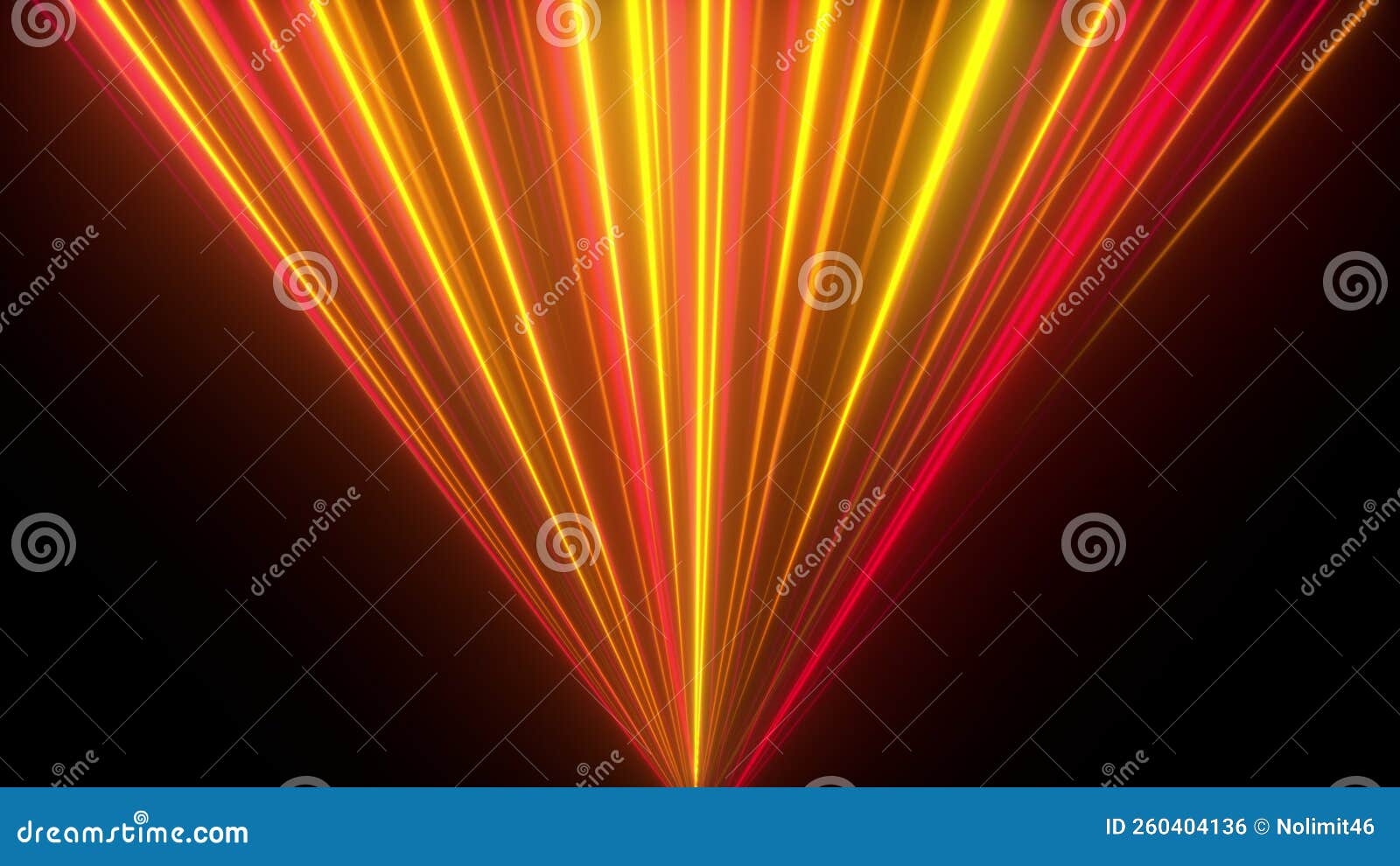 Spotlight neon lines stock illustration. Illustration of action - 260404136
