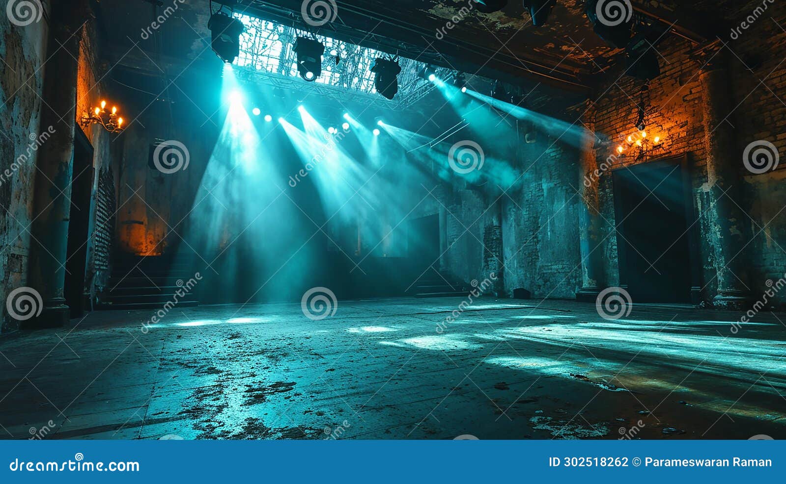 Spotlight stock illustration. Illustration of illuminating - 302518262
