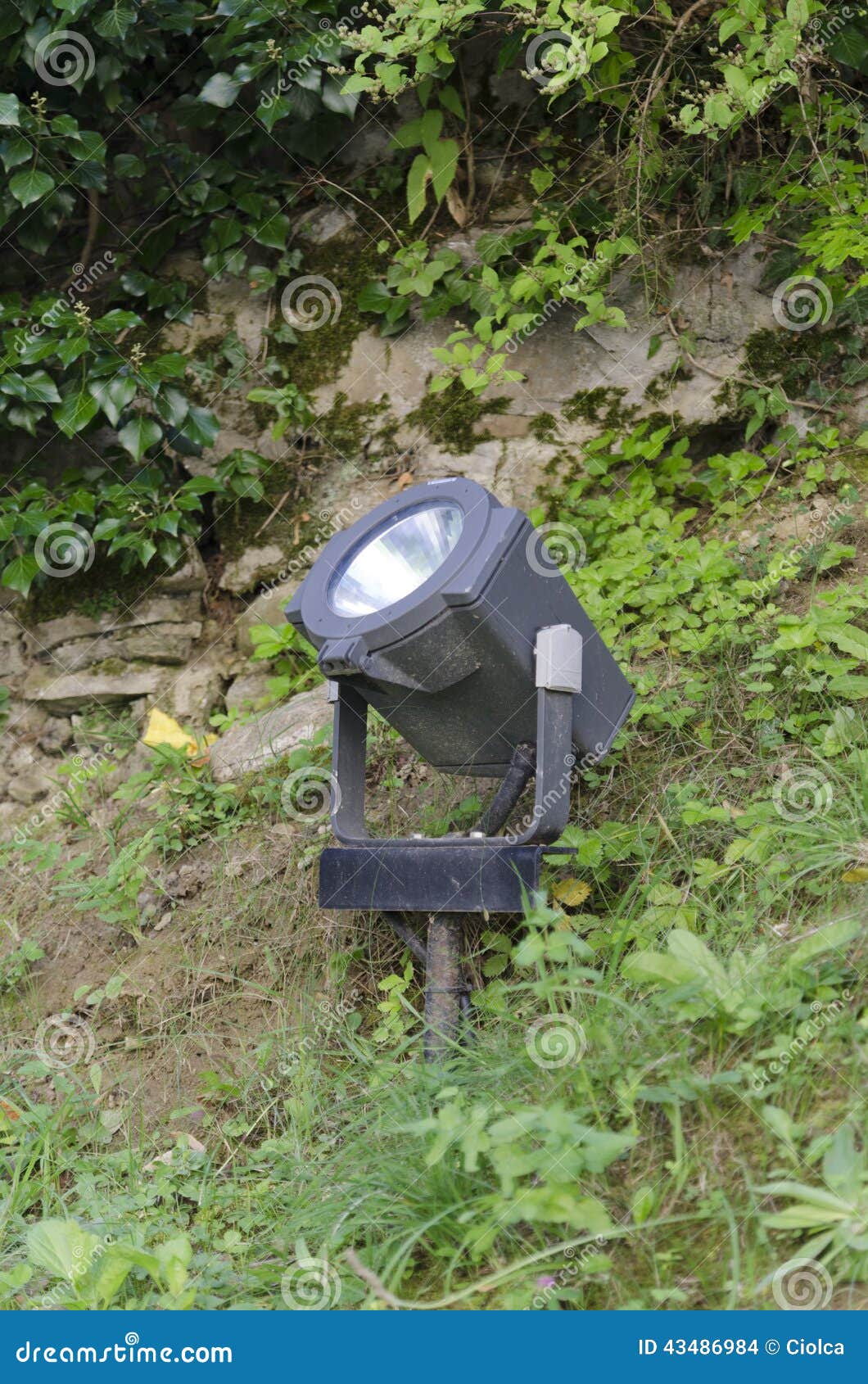 Spotlight projector stock photo. Image of flare, bulb - 43486984