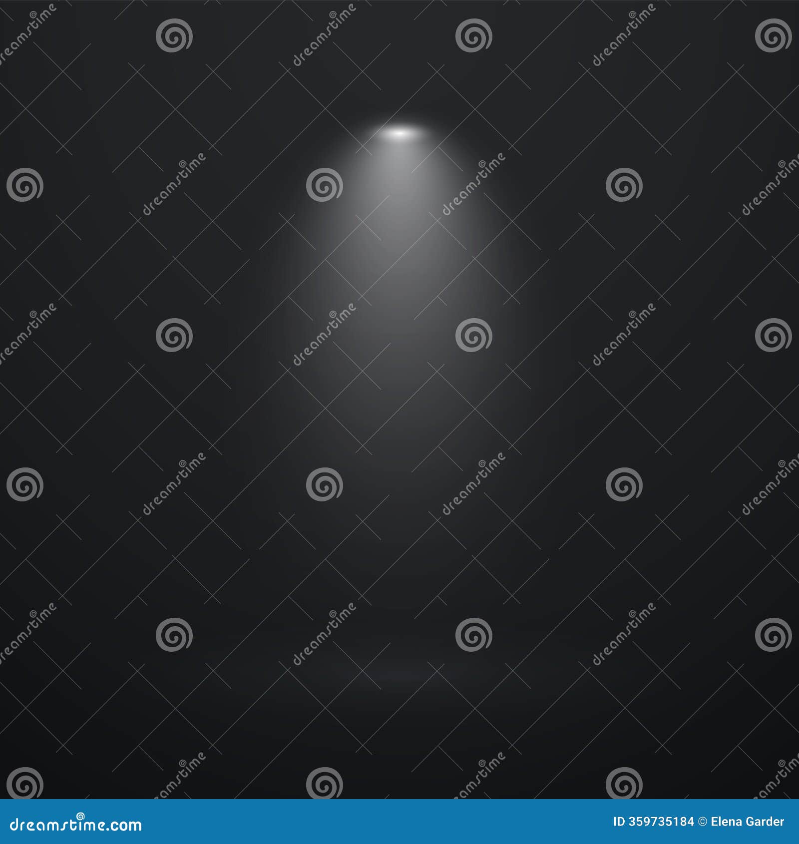Spotlight Rays. Vector Glowing Light Effect Stock Illustration ...