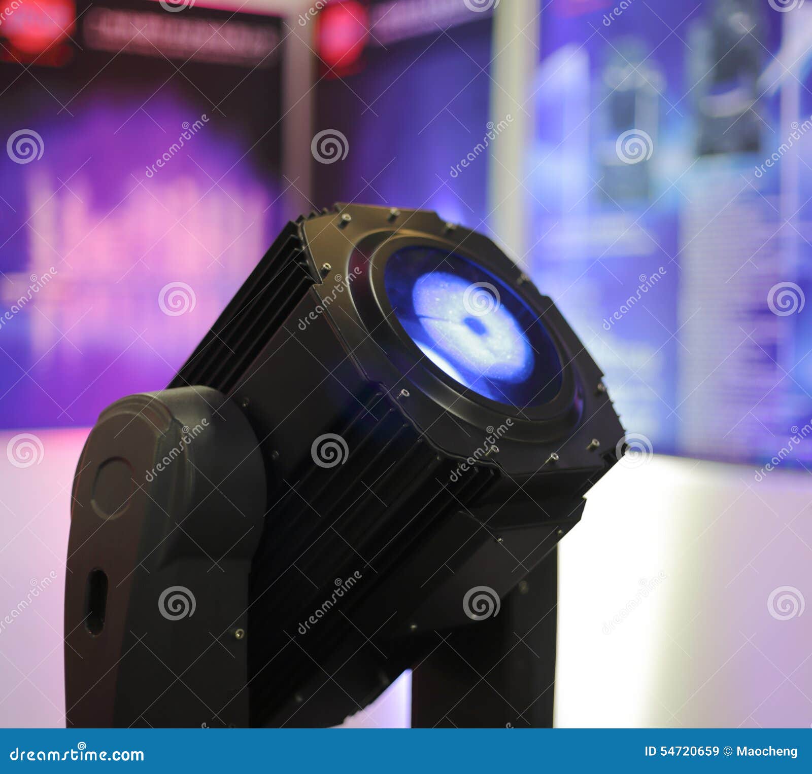 Spotlight stock image. Image of footlight, display, stage - 54720659