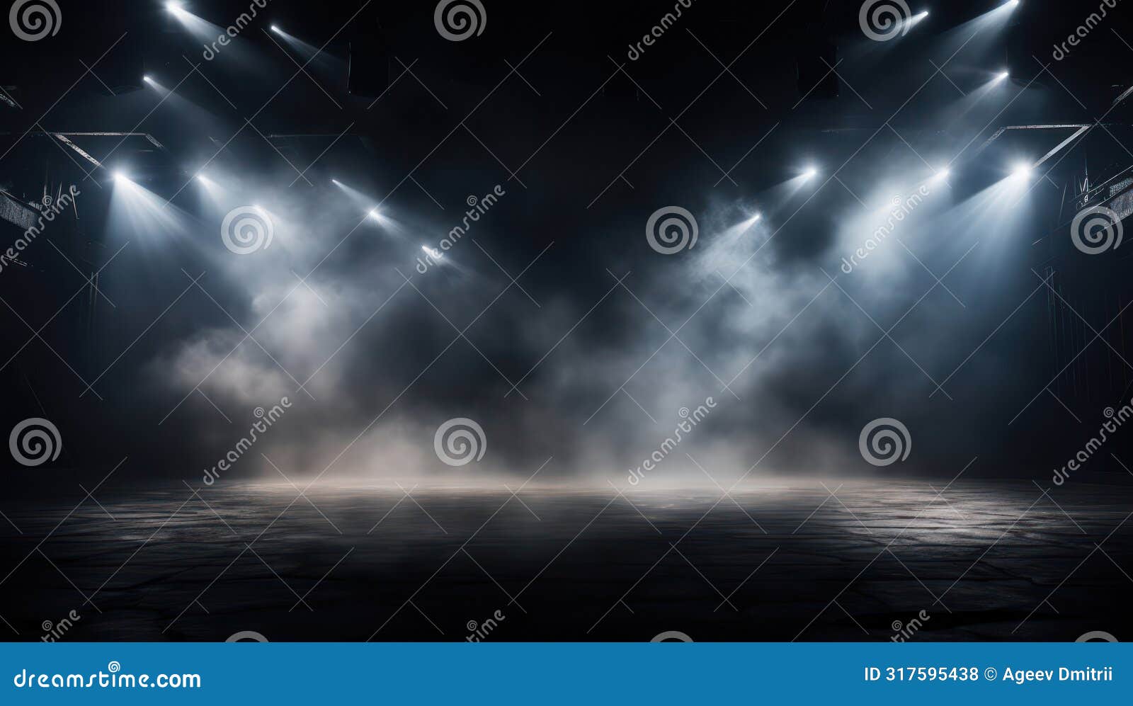 Spotlight& X27;s Dance: a Mesmerizing Abstract Light Display in an ...